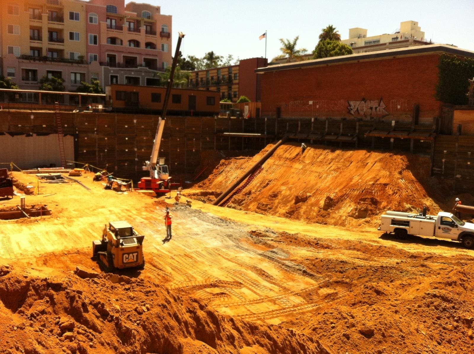 Beam and Lagging | shoring-drilling