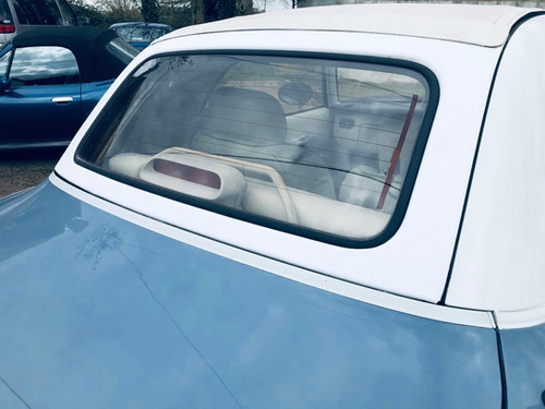 NEW Nissan Figaro Fibreglass Rear Window Panel with Vinyl Cover ...