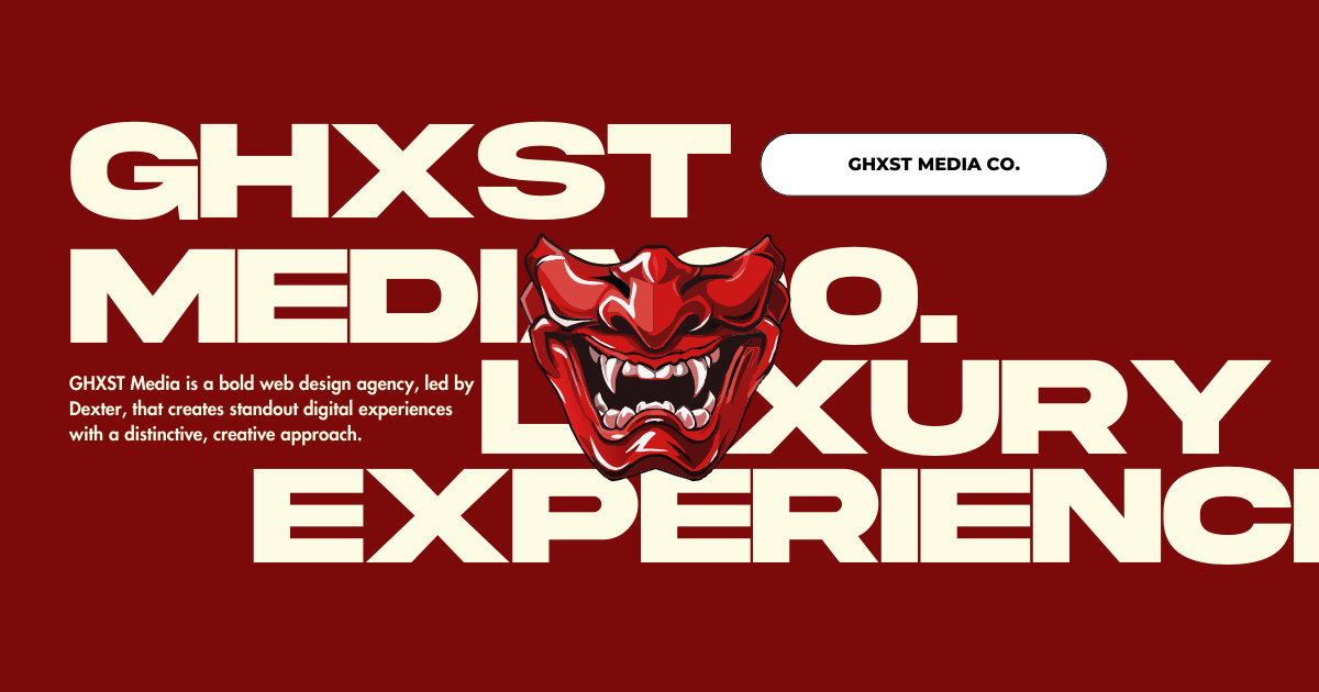 GHXST Media | Branding and UX Design Agency