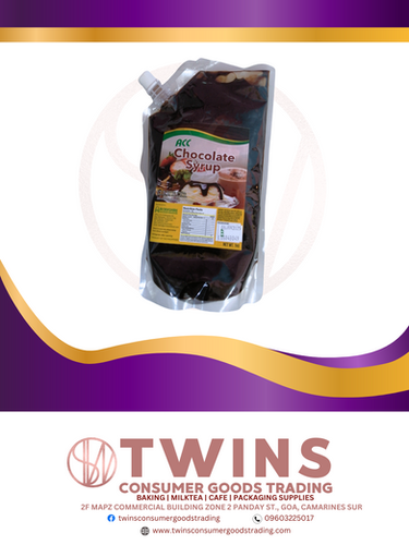 ACC CHOCOLATE SYRUP 1KG | Twins Consumer Goods