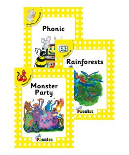 JOLLY READERS LEVEL 2 YELLOW PACK OF 18 (PRINT) | Jolly Phonics