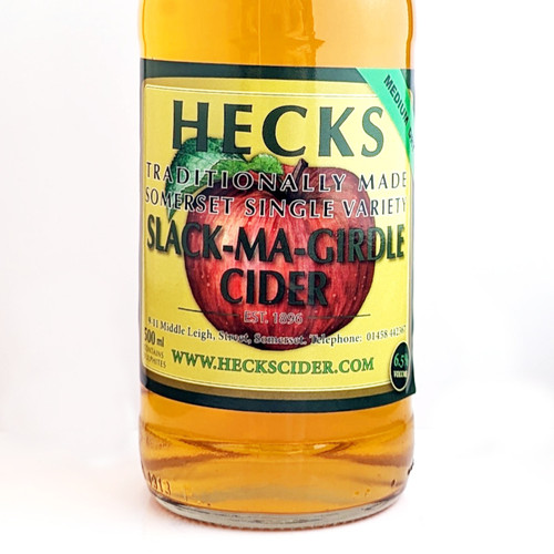 Heck's Slack-ma-Girdle' Cider 500ml | Cork & Crown - Cider