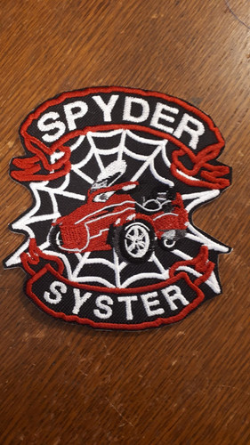 spyder syster web/banner patch SMALL | lynnsembroidery