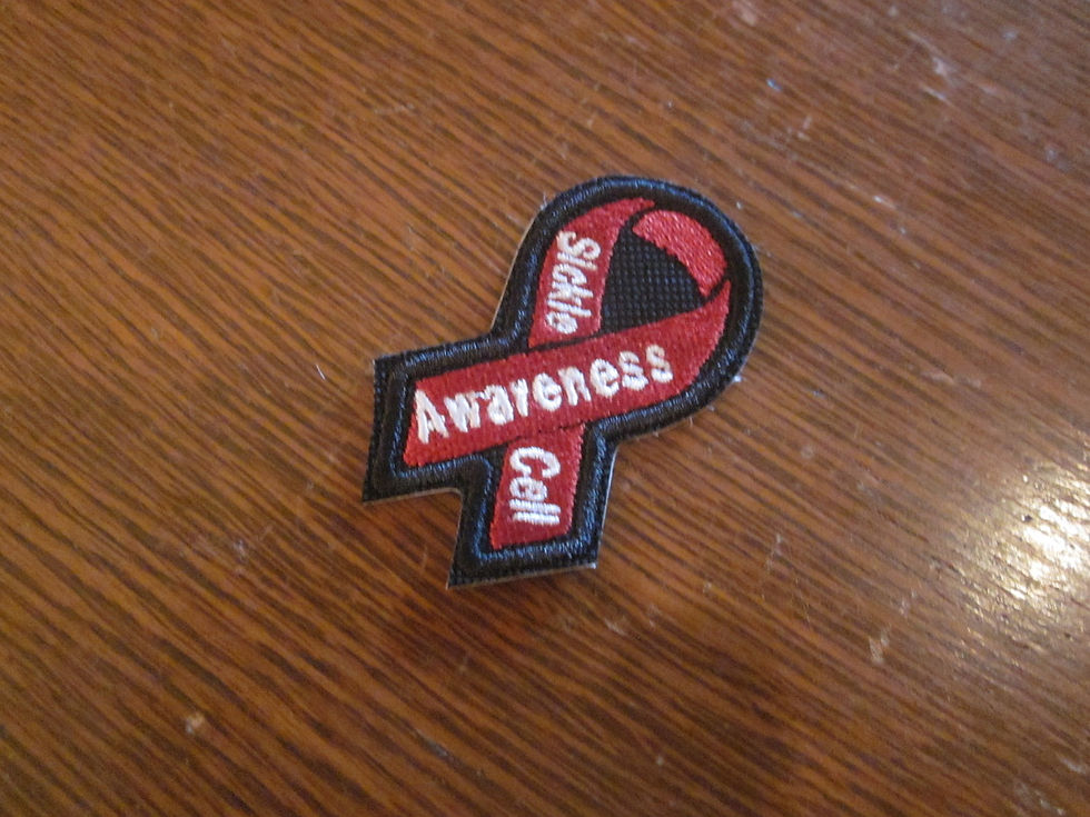 sickle cell awareness ribbon | lynnsembroidery
