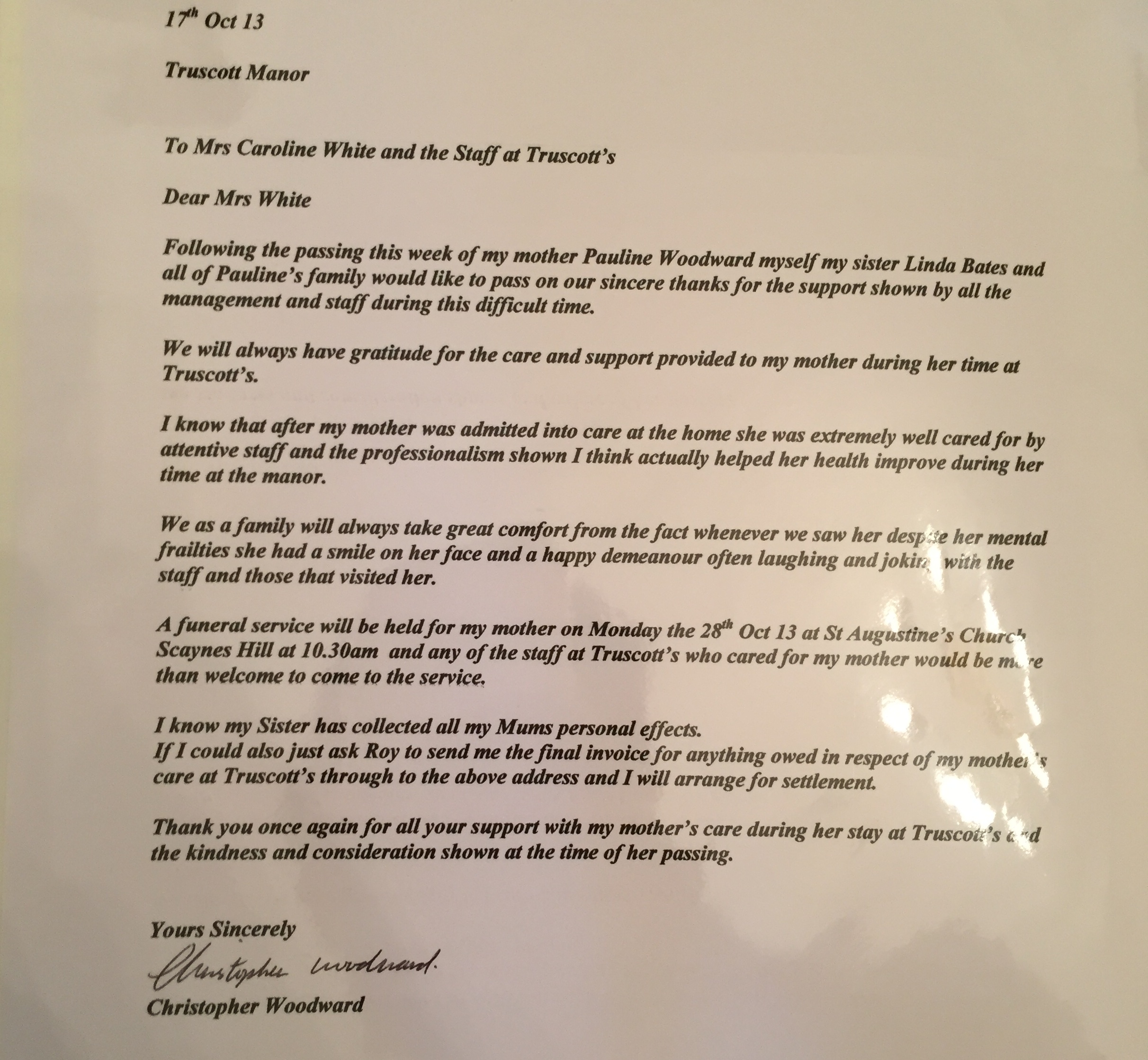 Testimonials | truscott