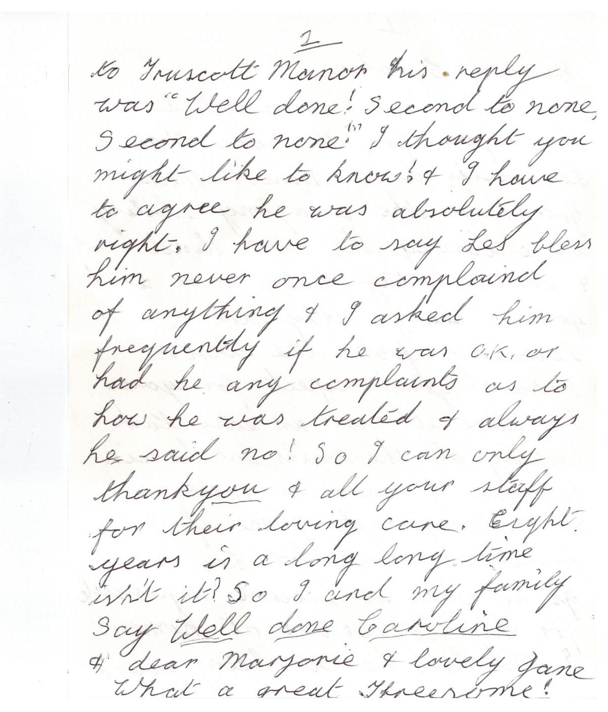 Testimonials | truscott