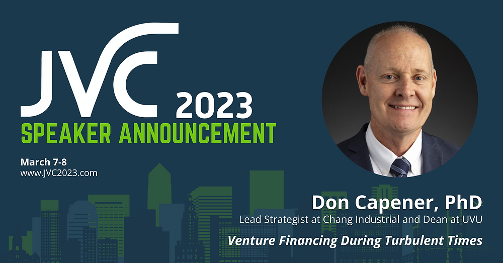 Don Capener, PhD - Speaker Announcement