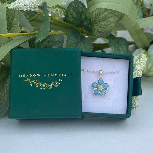 Forget-me-not Necklace | Meadow Memorials