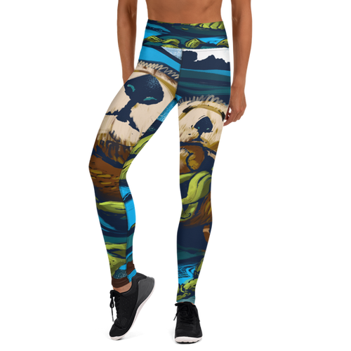 Yáxwch’ (Sea Otter) Yoga Leggings | Fate Accompli