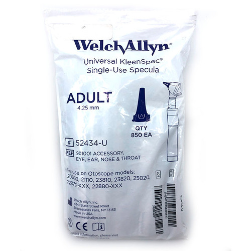 Espéculos para otoscopio adulto Ref: 52434 Welch Allyn | A.T. Médicas