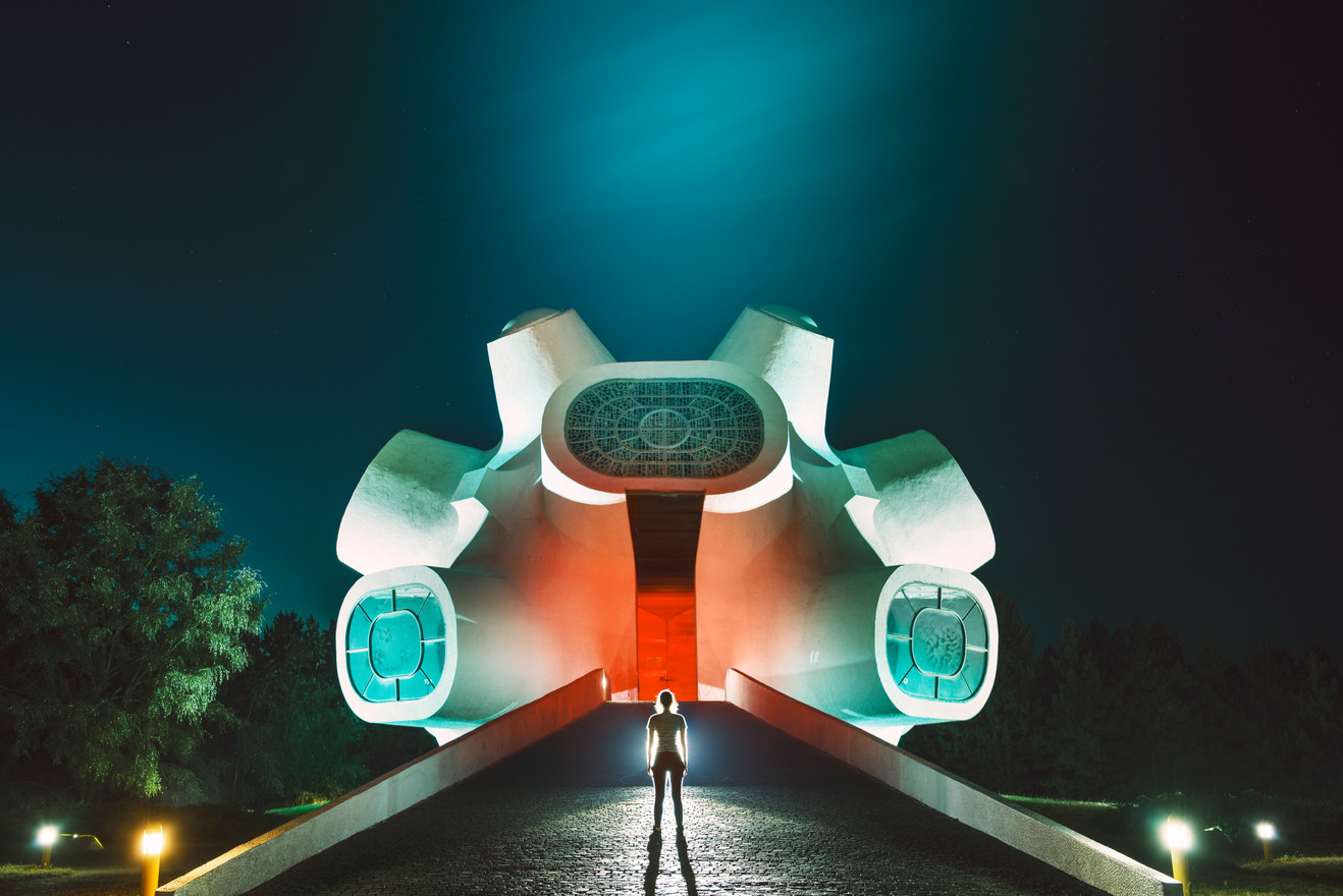 Makedonium, Kruševo, Macedonia. | ETERNAL MONUMENTS IN THE DARK