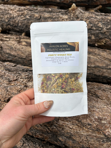 Forty Winks Herbal Tea | Avalon Acres Holisti