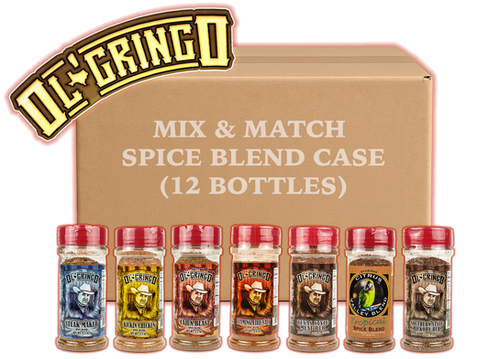 Build Your Own Spice Blend Case (12 Bottles) | Ol' Gringo Chile Co.