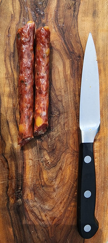 Elk Cheddar Burgundy Snack Stick | eat-better-meat