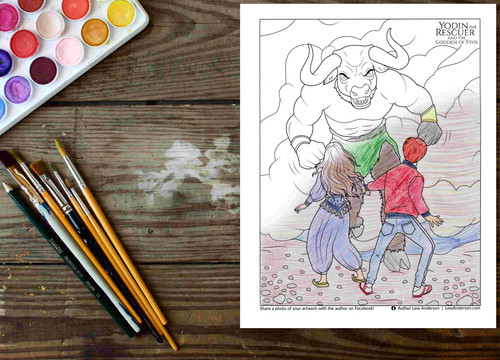 Coloring Pages | Lew Anderson Books