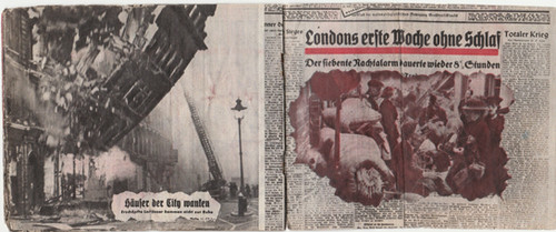 Allied Propaganda Leaflet/Flugblatt Luftwaffe Bombings in Western ...