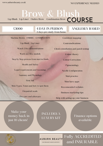 Brow and Blush Course | Auburn Beauty