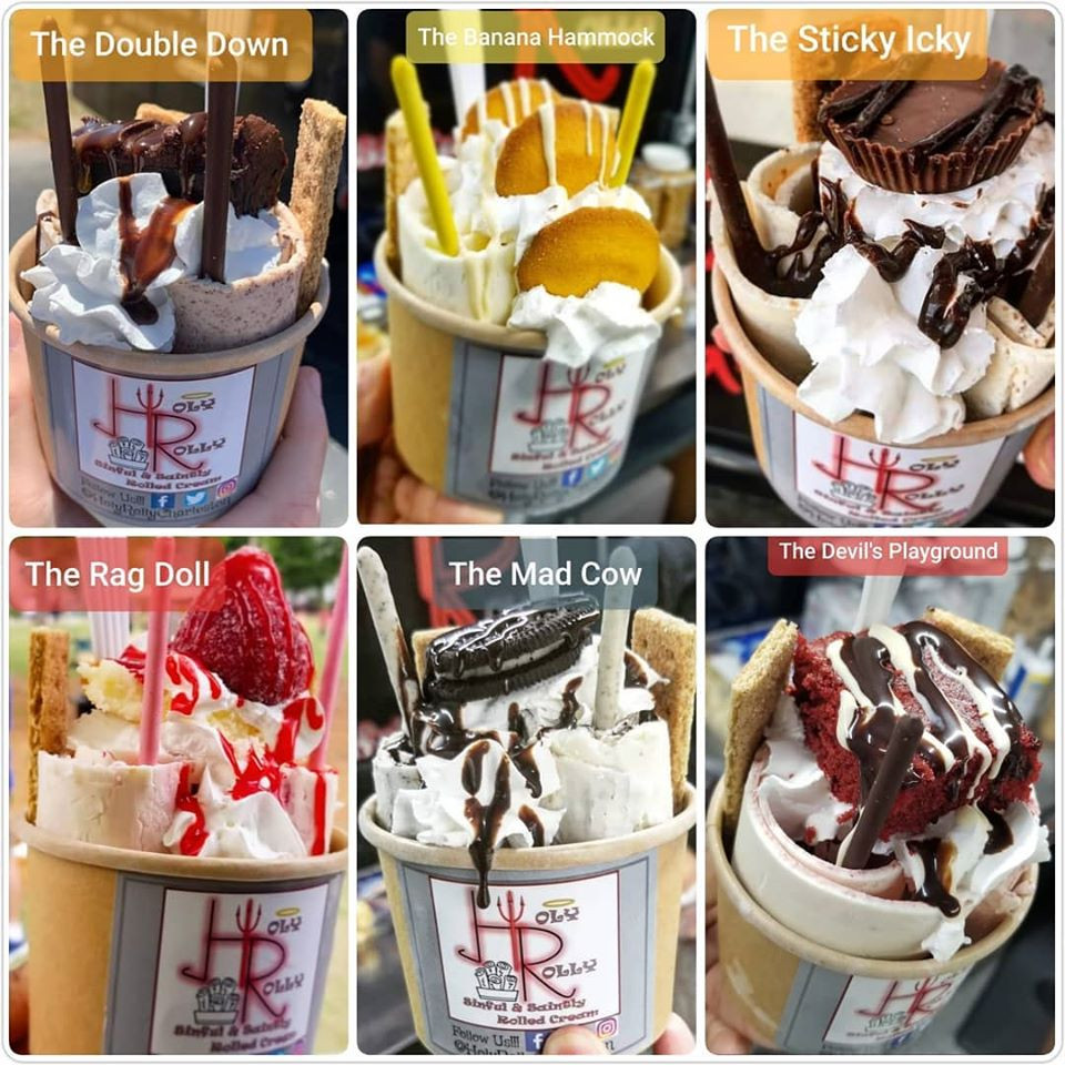 Charleston Food Trucks | Caterering | Rolled Ice Cream | Holy Rolly ...