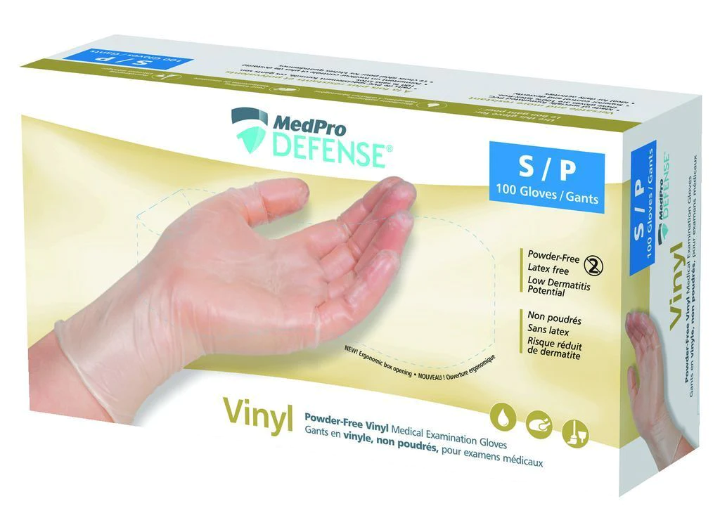 MedPro Defense Vinyl Gloves | Mobility Equipment