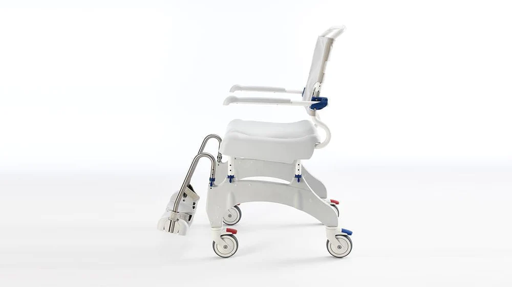Aquatec Ocean Ergo Wheeled Shower Commode | Mobility Equipment