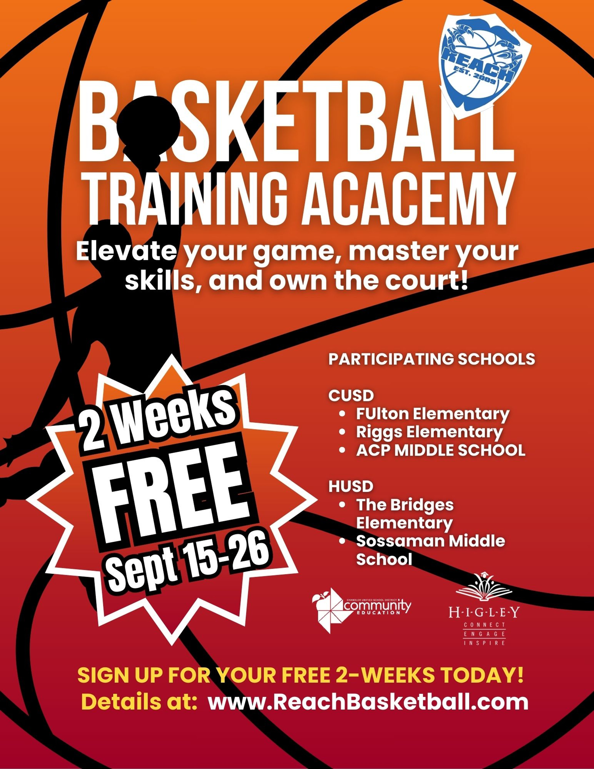 Basketball Training Academy | Arizona | Reach Basketball