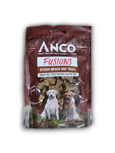 Anco Fusions Beef & Ostrich 100g | Chester_Ralphie's