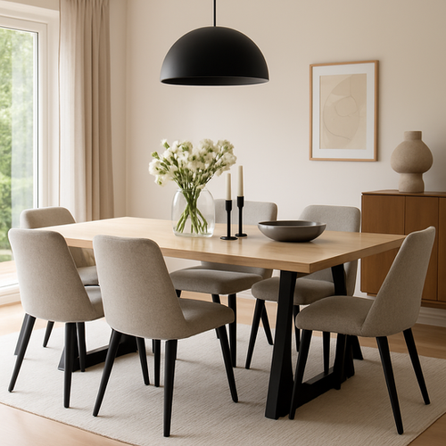 Linea Edge 72 - Dining Table | Curv & Carv Inc