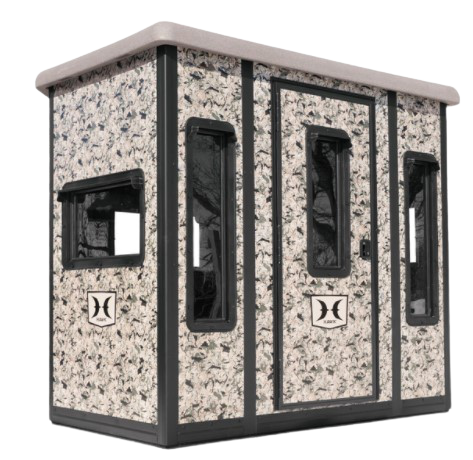 Hawk Compound Blind | nontypicalfoodplots