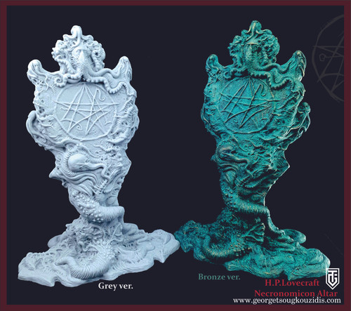 H.P.Lovecraft Necronomicon Altar | georgetsougkouzidis