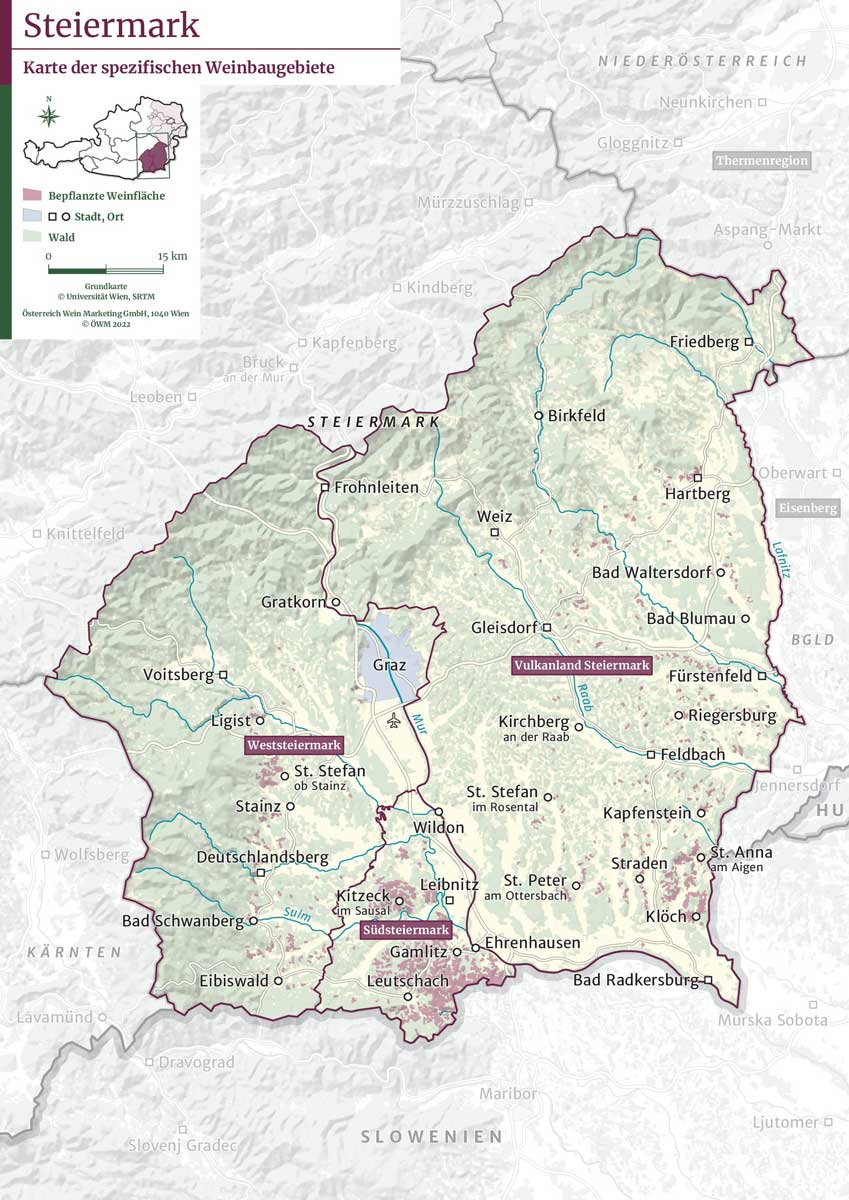 Region Steiermark | Travino | Einfach gute Weine | Riedholz