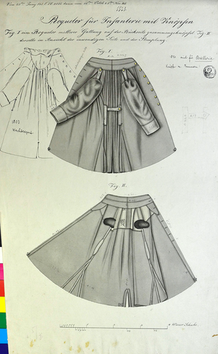 Austrian overcoat or "Roquelor" 1772-1850 | Authentic Costumes