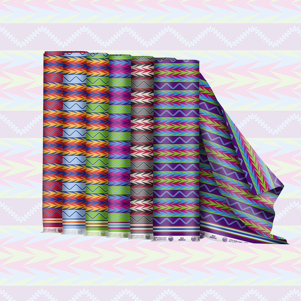 Teton Trade Cloth by Lenape | Reproduction Trade Cloth and Trade Beads