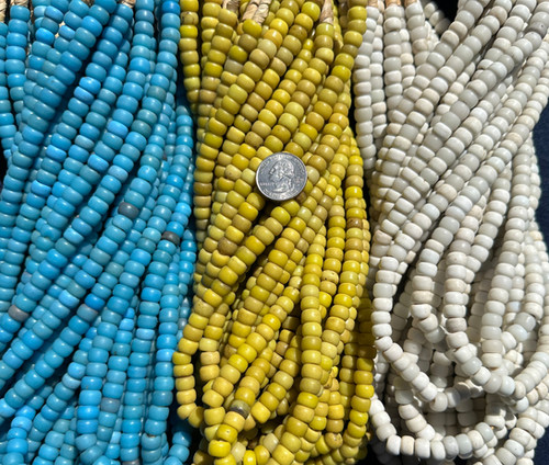Antique Padre Trade Bead Strands | Teton Trade Cloth