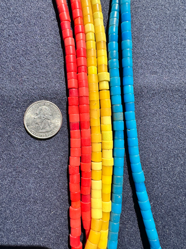 Vintage Tile Trade Bead Strands | Teton Trade Cloth