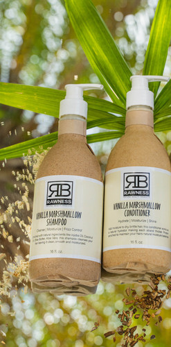 Vanilla Marshmallow Shampoo and Conditioner Set | Rawness Beauty