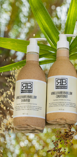 Vanilla Marshmallow Shampoo and Conditioner Set | Rawness Beauty