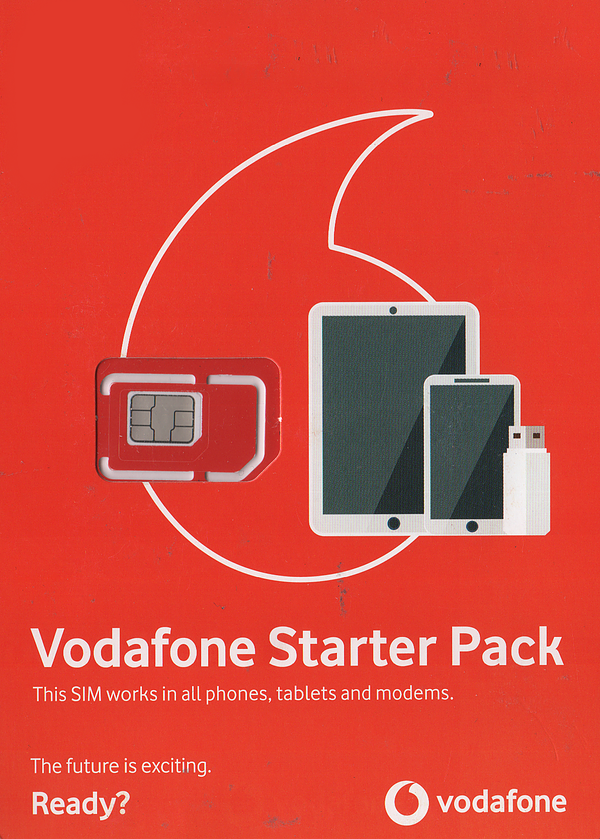 Купить Sim- карты Vodafone PREPAID Triple sized SIM card, connection ...