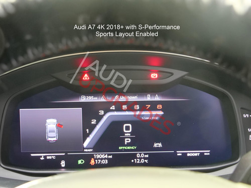 Audi A7 4K 2018+ S and RS Virtual Cockpit Sports Layout | Audi Upgrades