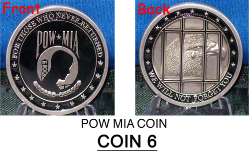 POW MIA CHALLENGE COIN | AVTT