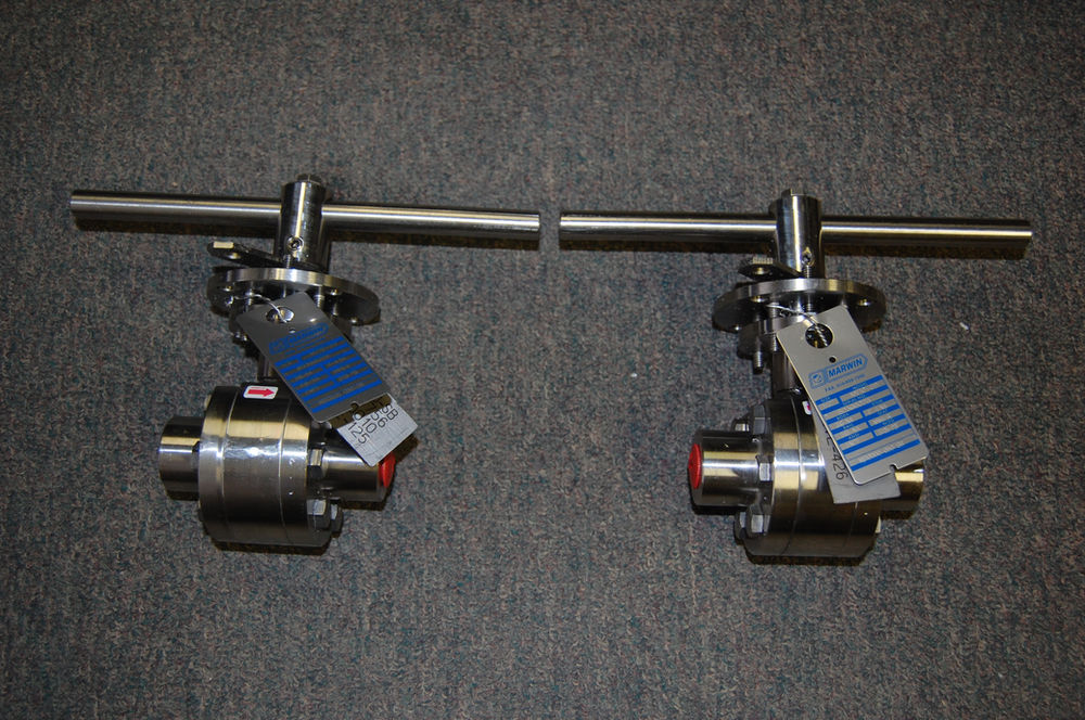 Marwin Metal Seated Ball Valves for Petro-Chemical Refinery