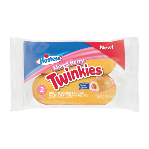 Hostess Mixed Berry Twinkies 2-Pack Single Serve | Candy Chemist