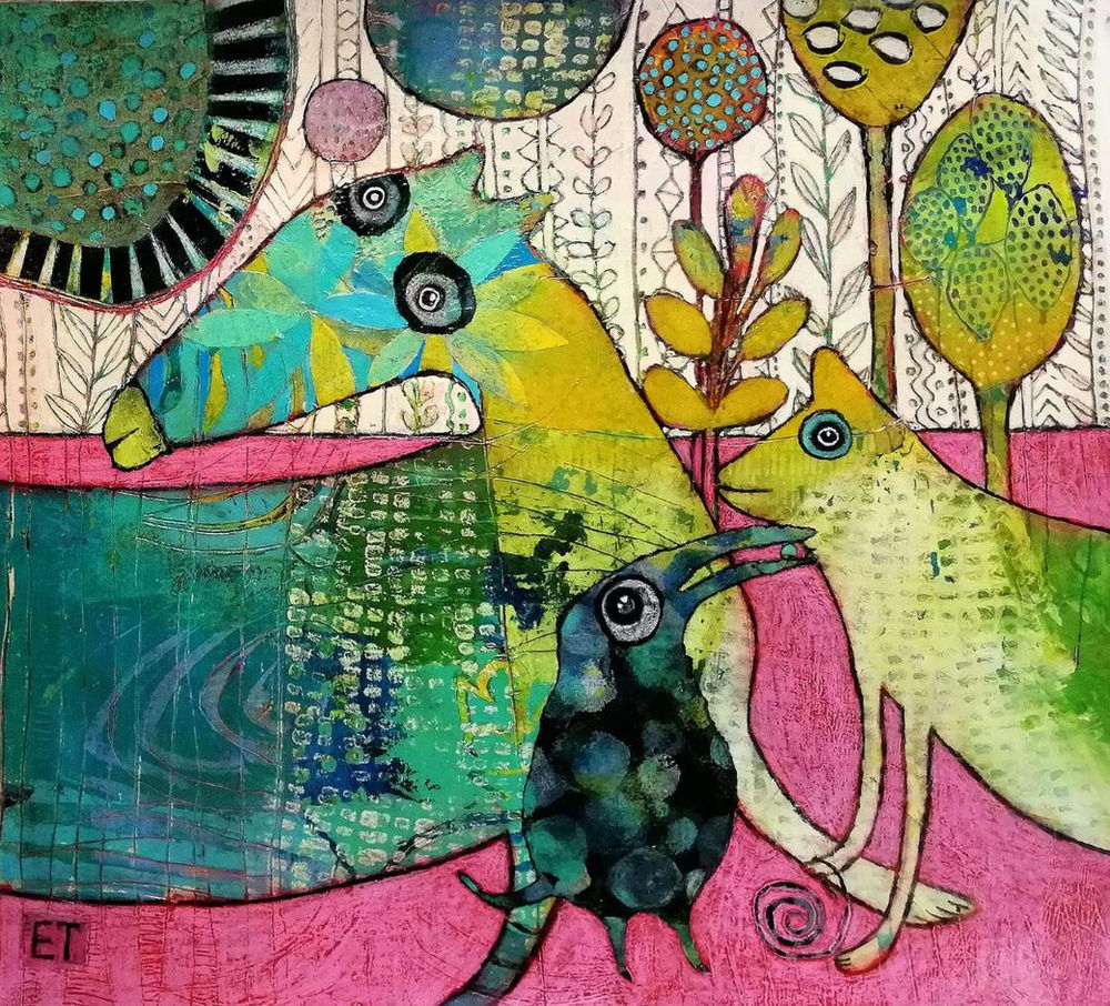 Elke Trittel: paintings