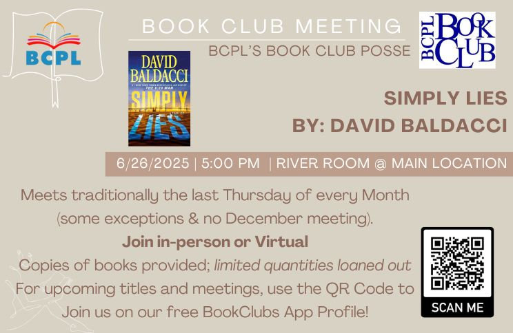 BCPL June 2025 Book Club