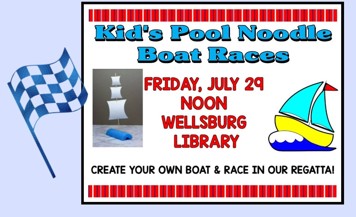 1st Annual Pool Noodle Boat Races | BrookeCoPubLibraries