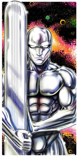 Silver Surfer ICON | TERRY HUDDLESTON ART