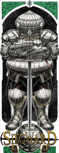 SIEGWARD Dark souls 14x36 Texture Print/2ft x 5ft Tapestry | TERRY ...