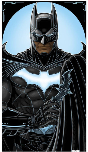 BATMAN (Batwing) ICON | TERRY HUDDLESTON ART