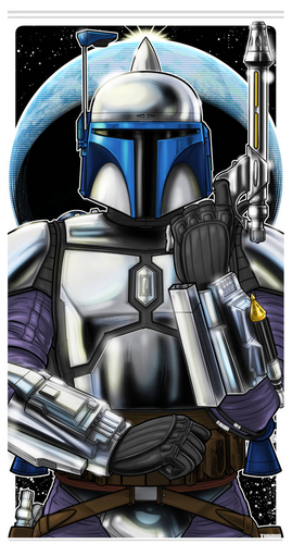 Jango Fett (Standard Texture) | TERRY HUDDLESTON ART