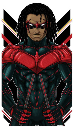 Nightwing (Batwing) ICON | TERRY HUDDLESTON ART