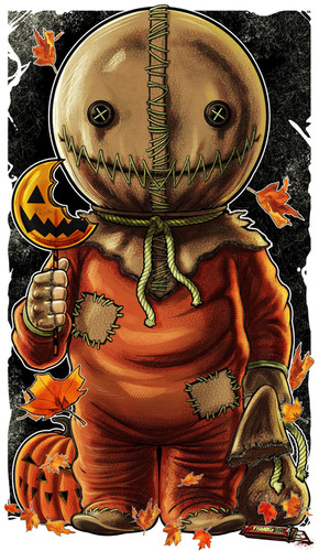 SAM Trick r Treat Impact | TERRY HUDDLESTON ART